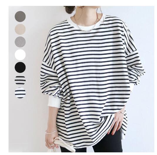 韓国風ファッション Tシャツ ブラウス レディース シャツ 長袖Tシャツゆったり 通勤 TGB株式会社 | 卸売・ 問屋・仕入れの専門サイト【NETSEA】