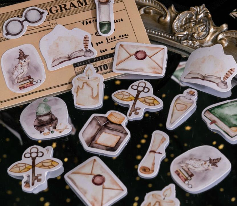 文房具★手帳素材★手帳飾り★手帳シール★可愛いシール★貼紙★DIYシール★封口貼★45枚入 佳美 問屋・仕入れ・卸・卸売の専門【仕入れならNETSEA】