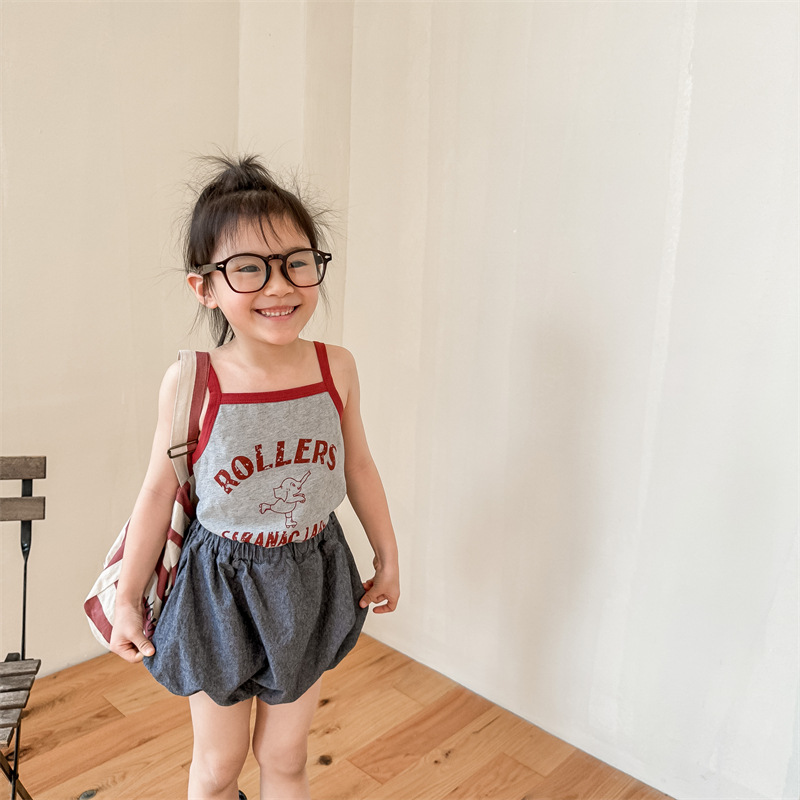 2023年夏新作★子供服★韓国風 女の子 合わせやすい ゆったり ショートパンツ★80-130cm Lateru_Baby 問屋・仕入れ・卸・卸売の専門【仕入れならNETSEA】