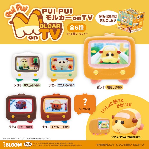 【スクイーズ ブルーム 】『PUI PUI モルカー』on TV テレビ型のスクイーズ squishy 世界で大人気 スーパーPコ 問屋・仕入れ・卸・卸売の専門【仕入れならNETSEA】