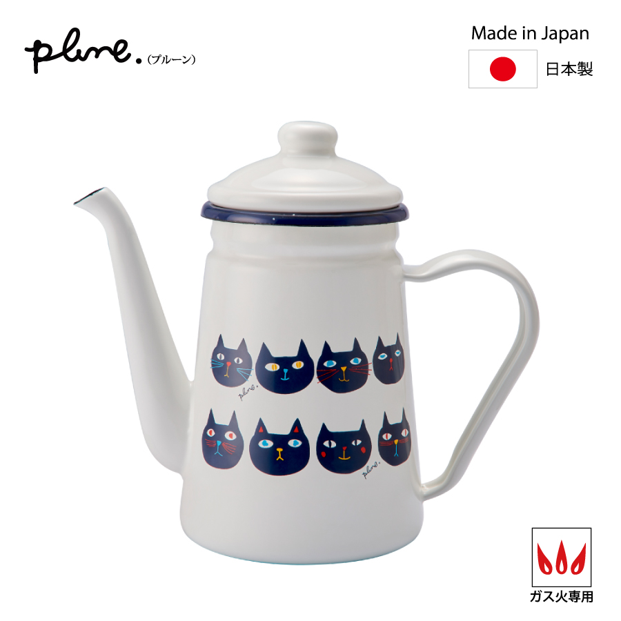 プルーン（Plune.） ホーローカフェポット「ミミココモモ」／PCP-702 Enamel Tabel wear 株式会社 豊琺瑯 問屋・仕入れ・卸・卸売の専門【仕入れならNETSEA】