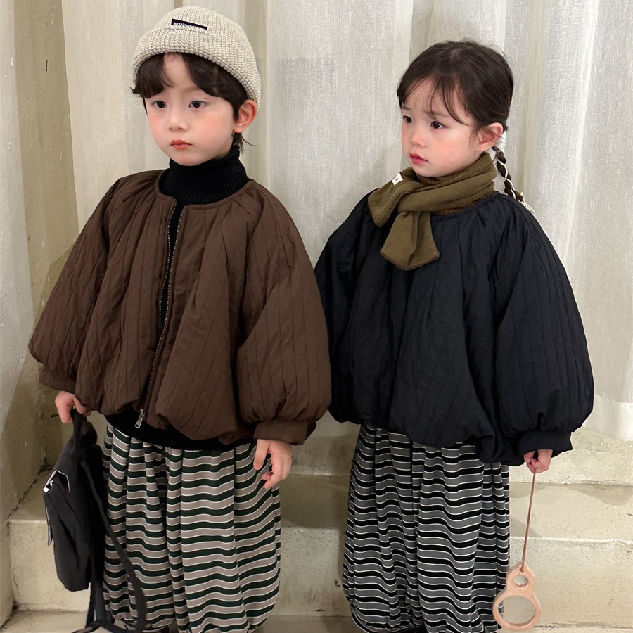 ★Girls＆Boys★ 子供ジャケット 80~140cm チェック柄ジャンパー 韓国キッズファッション 株式会社 C2Jジャパン 問屋・仕入れ・卸・卸売の専門【仕入れならNETSEA】