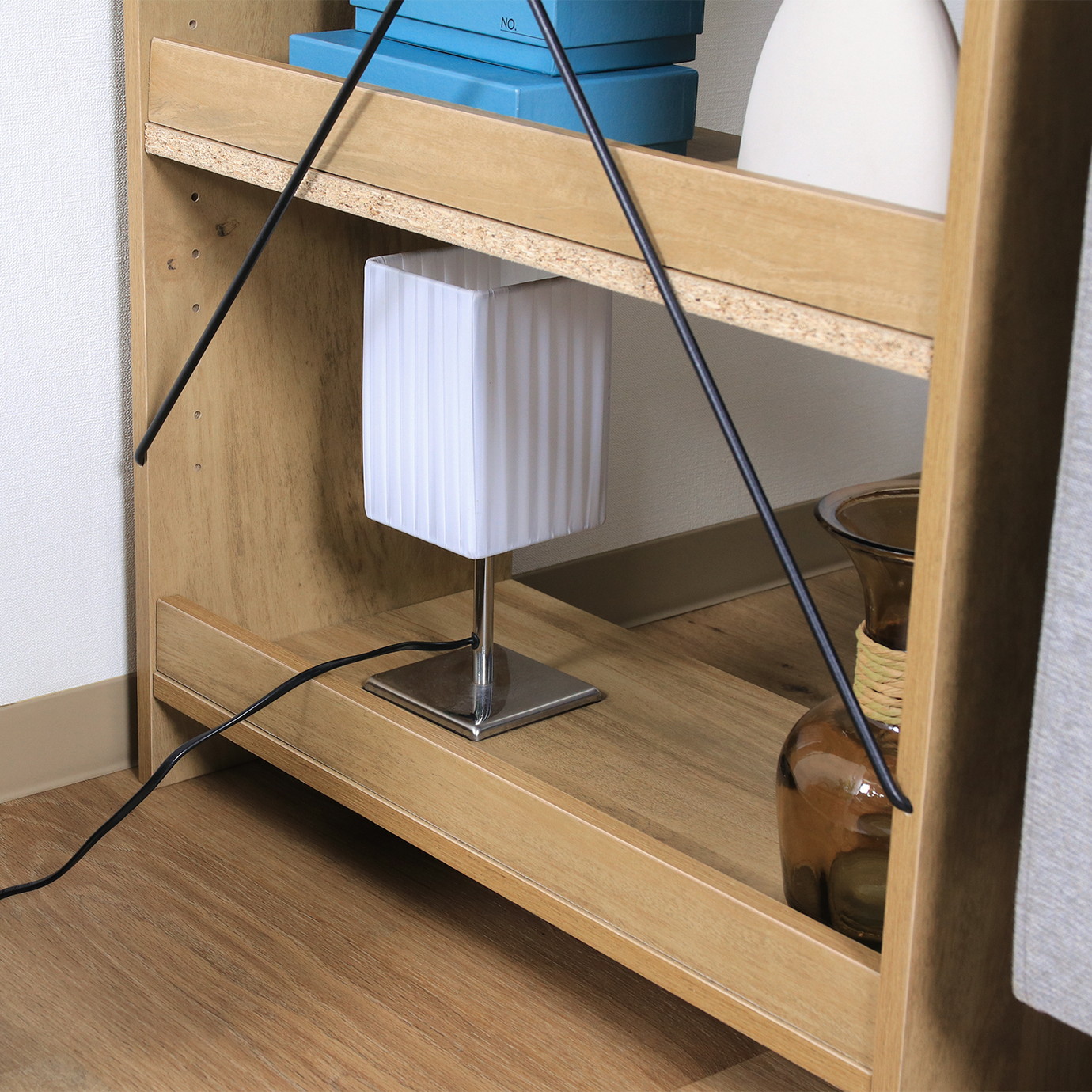 EZBOオープンラック6段 オークナチュラル | 卸売・ 問屋・仕入れの専門サイト【NETSEA】