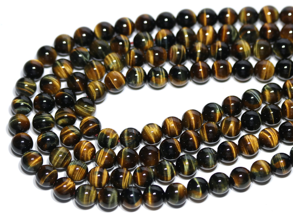 【丸ビーズ】タイガーアイ (華南タイガーアイ) (3A) 10mm 天然石卸のストーンキャッスル | 卸売・ 問屋・仕入れの専門サイト【NETSEA】