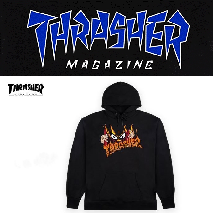 THRASHER SUCKA FREE BY NECKFACE HOOD 21488 有限会社 スコール 問屋・仕入れ・卸・卸売の専門【仕入れならNETSEA】