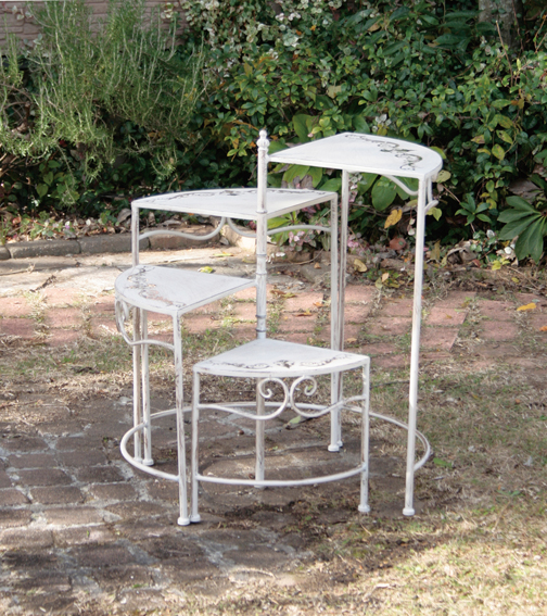 スパイラル花台・4段/ ガーデニング/花台/プランター/デコレーション 株式会社 ナノプラン | 卸売・ 問屋・仕入れの専門サイト【NETSEA】