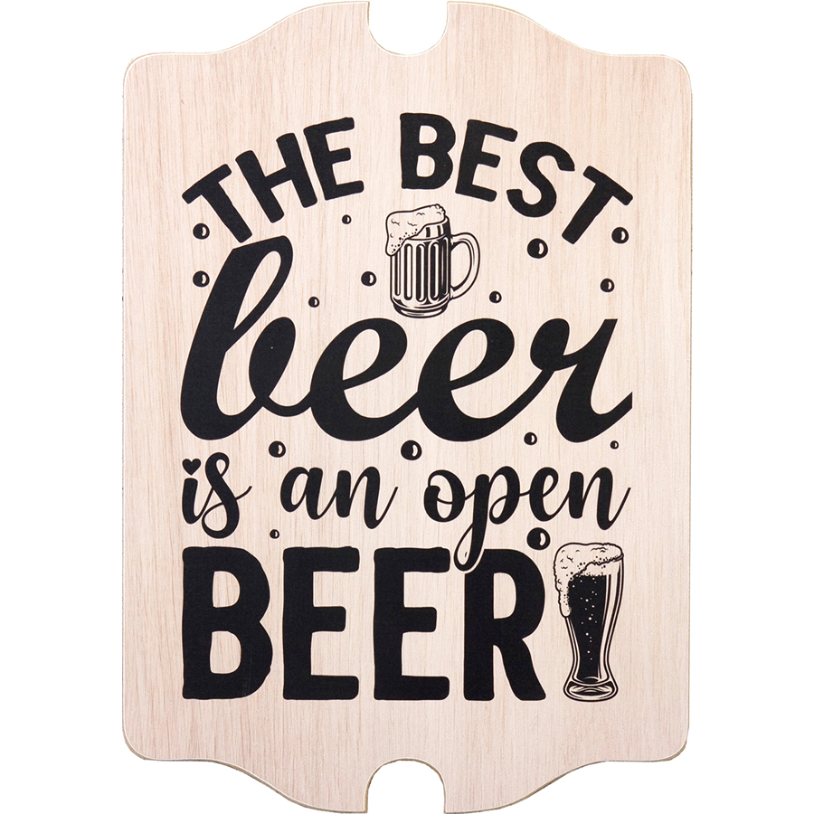 ウッドボード THE BEST BEER IS AN OPEN★ 秋月貿易 株式会社 問屋・仕入れ・卸・卸売の専門【仕入れならNETSEA】