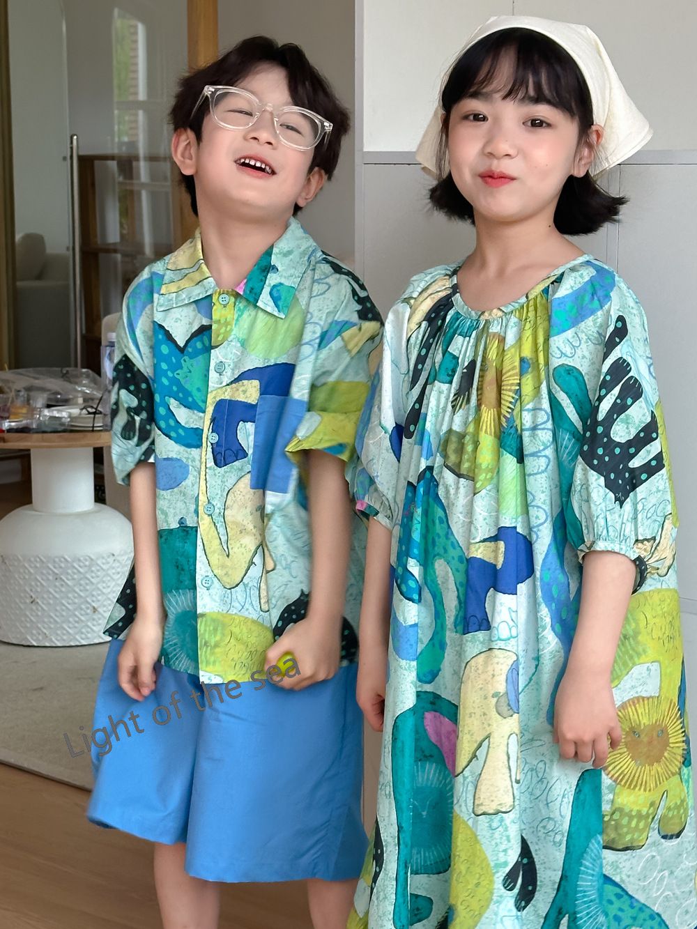 2024新作 韓国子供服 親子服 男女兼用 レジャー2点セット+ワンピース 分けて販売 90-150cm 個人事業主 Light of the sea | 卸売・ 問屋・仕入れの専門サイト ...