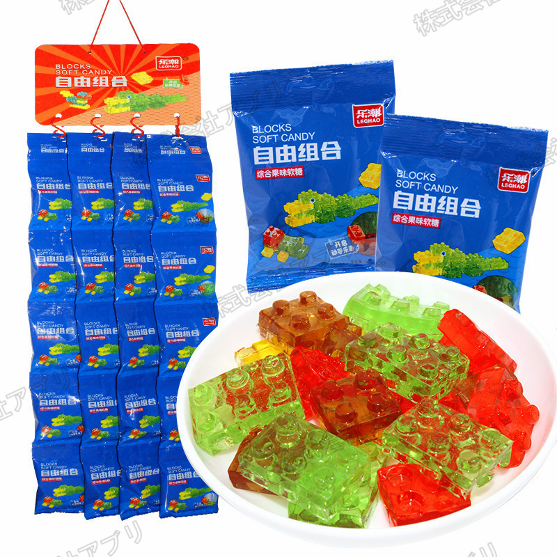 【30袋入】積み木グミ ブロックグミ 果物味 咀嚼音 ASMR 韓国グミ 人気 INSで話題 ソフトキャンディ | 卸売・ 問屋・仕入れの専門サイト【NETSEA】