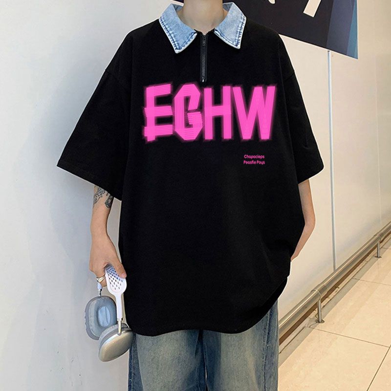 【予約223782】2024春夏新作 韓国風 レディース 女 パッチワーク poloック Tシャツ トップスM L LL 3L トモニ貿易合同会社 問屋・仕入れ・卸・卸売の専門【仕入れなら ...