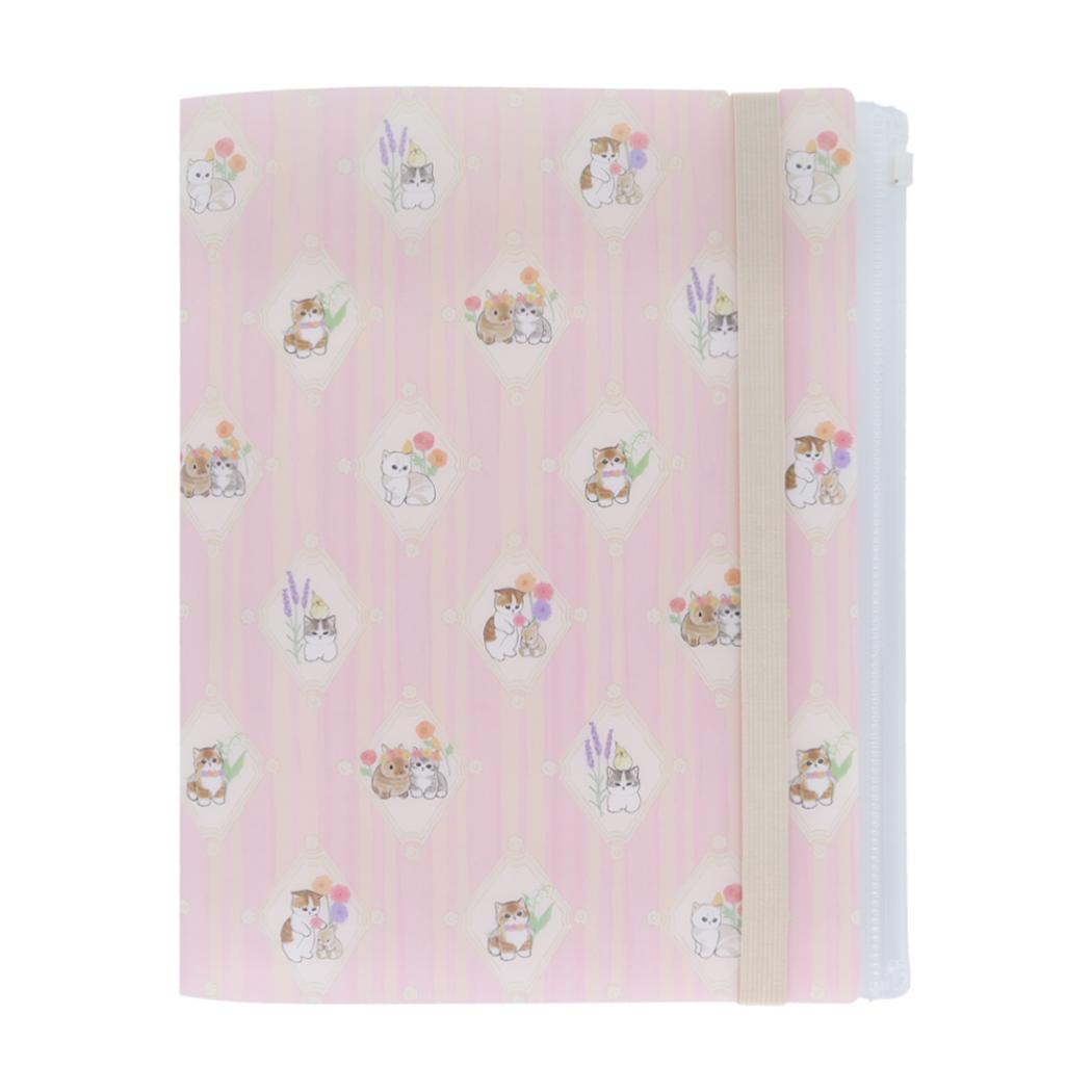 mofusand ゴムバンド付クリアファイル5P＋F ピンク 株式会社 ブライエンタープライズ | 卸売・ 問屋・仕入れの専門サイト【NETSEA】