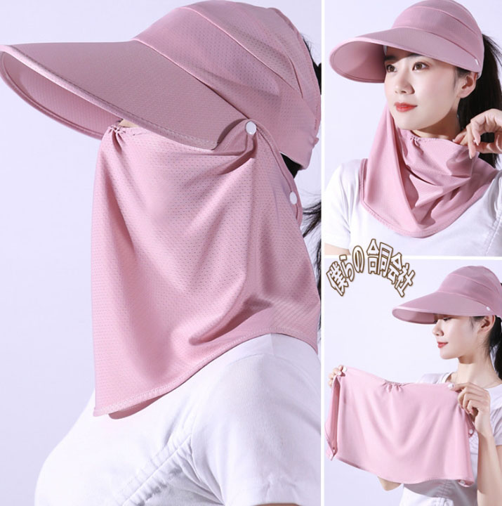 帽子 紫外線対策 日よけ帽子 首ガード 4way ガーデニング 農園帽 UVカット つば広 折りたたみ 5色展開 | 卸売・ 問屋・仕入れの専門サイト【NETSEA】