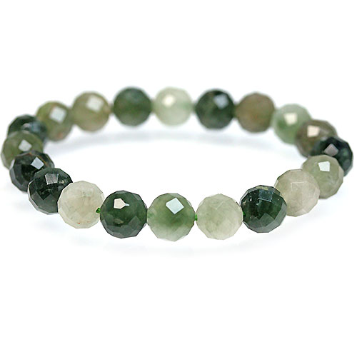 約10mm グリーンラビットヘアールチルクォーツ カット ブレスレット【FOREST 天然石 パワーストーン】 | 卸売・ 問屋・仕入れの専門サイト【NETSEA】