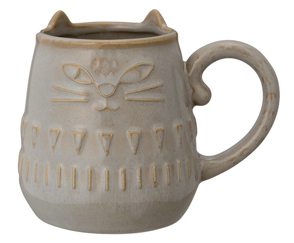 【11月下旬入荷予定】FIKAネコレリーフマグ GY | 卸売・ 問屋・仕入れの専門サイト【NETSEA】