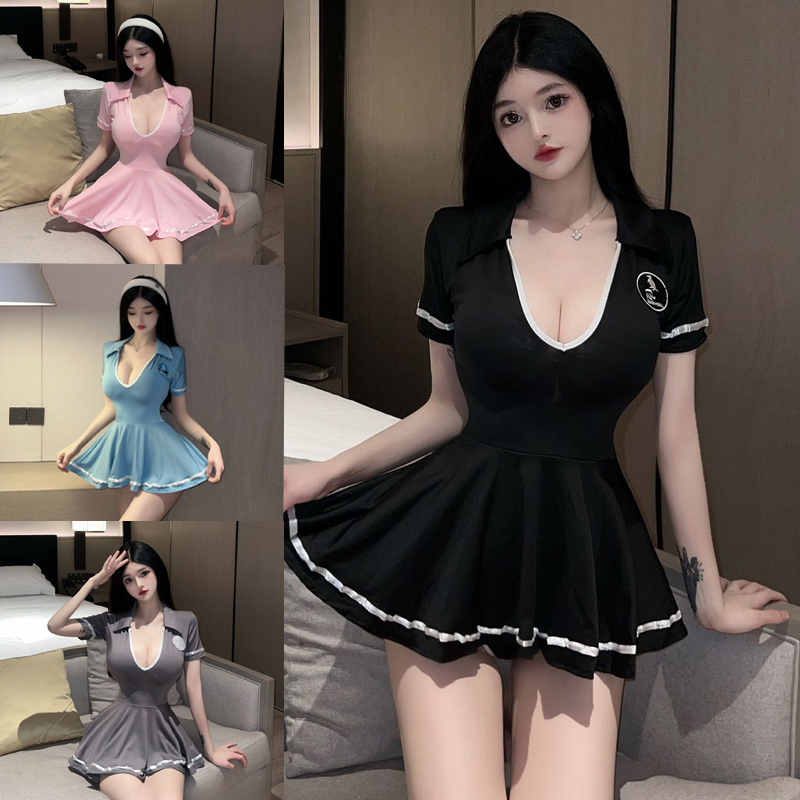 【即納】4色 半袖 スクール水着風 コスプレ衣装【5030】 KIHAKU 問屋・仕入れ・卸・卸売の専門【仕入れならNETSEA】