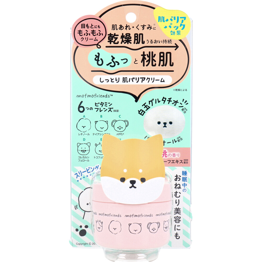 モフモフレンズ しっとり肌バリアクリーム 高保湿クリーム 桃の香り 50g | 卸売・ 問屋・仕入れの専門サイト【NETSEA】