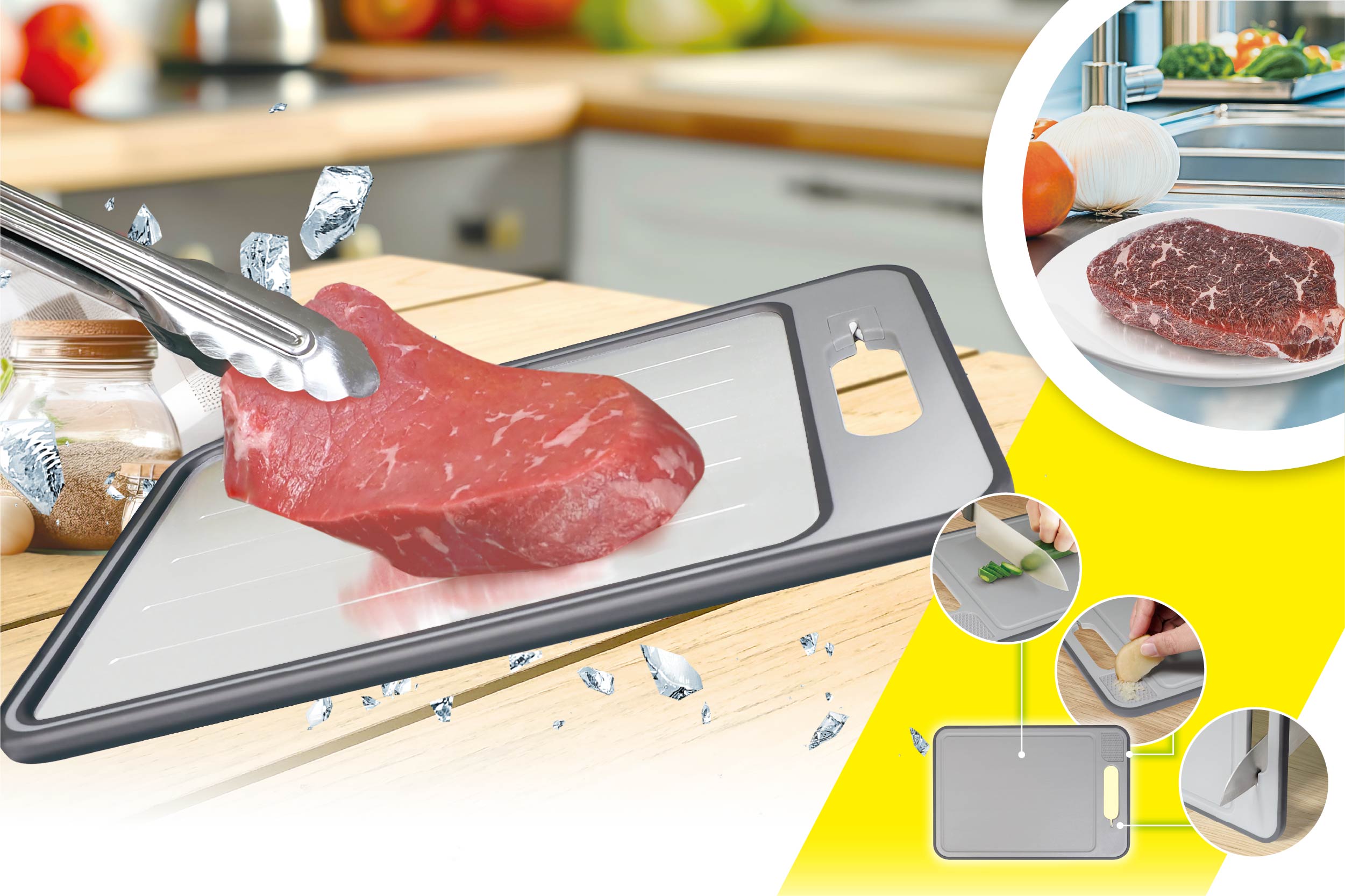 HAC4454 4WAY解凍マルチプレート | 卸売・ 問屋・仕入れの専門サイト【NETSEA】