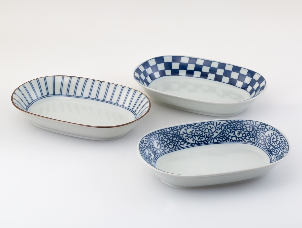 【SALE】【美濃焼】 藍屋 カレー鉢トリオ | 卸売・ 問屋・仕入れの専門サイト【NETSEA】