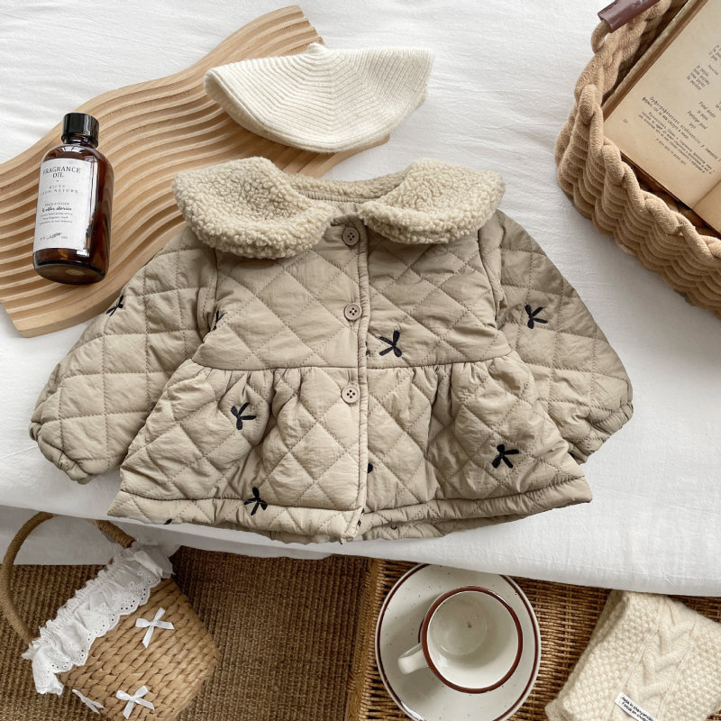 ★BaBy★ ベビージャケット 66~100cm リボン柄ペプラムアウター 韓国ベビー服 合同会社ジェオンシー | 卸売・ 問屋・仕入れの専門サイト【NETSEA】