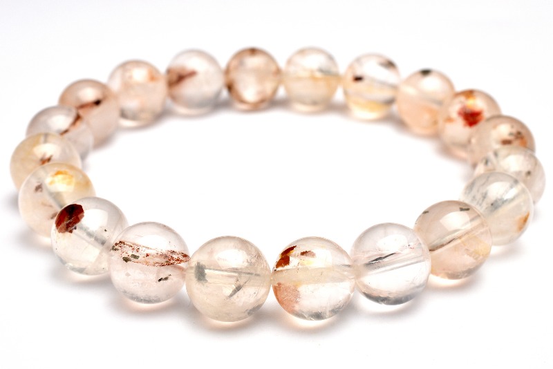 【1点物】希少共生！ マーカサイト＆ライモナイトインクォーツ 10mm ブレスレット _M1193 株式会社 SEKIKON | 卸売・ 問屋 ...