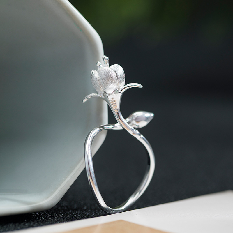 100％S925シルバー 提灯花 リング 高品質シルバアクセサリー | 卸売・ 問屋・仕入れの専門サイト【NETSEA】