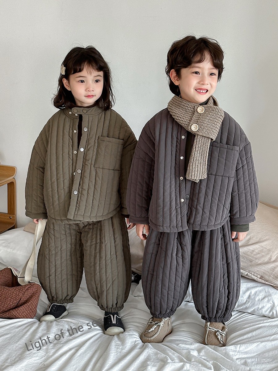 2024新作い韓国風子供服 ベビー服 キッズ 男女兼用 コート+ズボン 2点セット 2色 80cm-140cm 個人事業主 Light of the sea | 卸売・ 問屋・仕入れの専門 ...