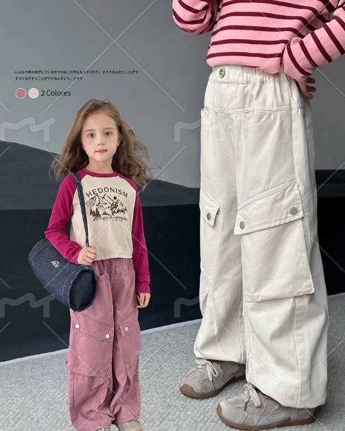 2025春新作 子供服 韓国風子供服 ズボン ins 100-160cm 2色 | 卸売・ 問屋・仕入れの専門サイト【NETSEA】