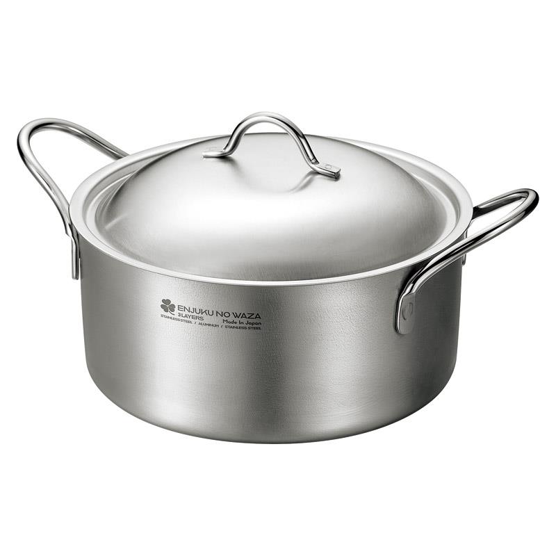 燕熟の技 両手鍋20cm EJSA-1000 | 卸売・ 問屋・仕入れの専門サイト【NETSEA】