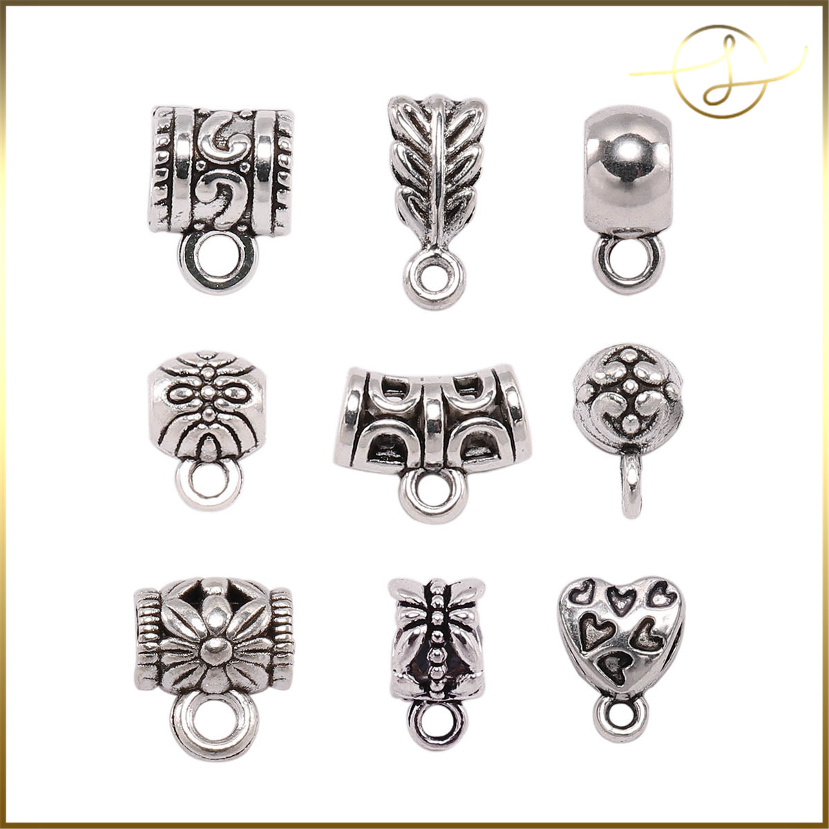 羽根 ハート ヒキモノ 金属ビーズ メタルビーズ カン付き 14Kメッキ デコパーツ DIYパーツ 手芸 基礎金具 | 卸売・ 問屋・仕入れの専門サイト【NETSEA】
