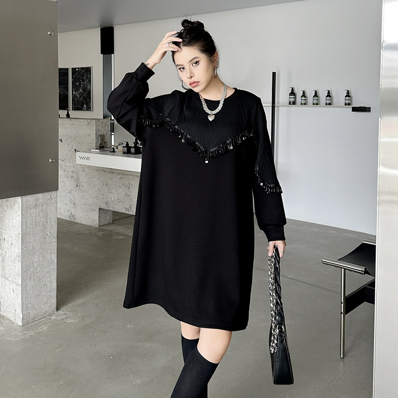 初回送料無料 新作レディースファッション ゆったり カジュアル 切り替えデザインニットワンピース Sommy 株式会社 | 卸売・ 問屋・仕入れの専門サイト【NETSEA】