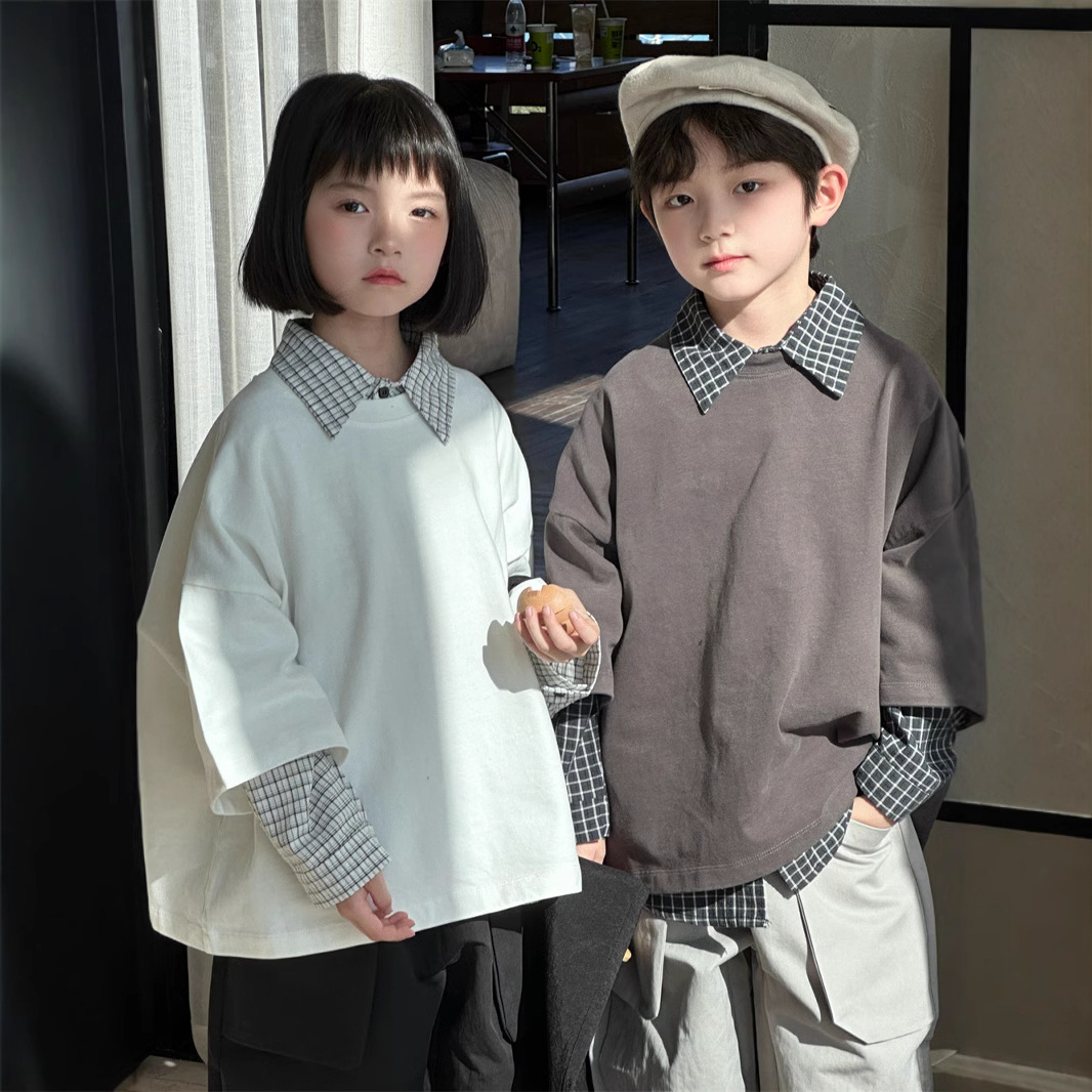 2025★春秋新作★韓国風子供服★トップス★90cm～150cm 2色 BBM 株式会社 | 卸売・ 問屋・仕入れの専門サイト【NETSEA】