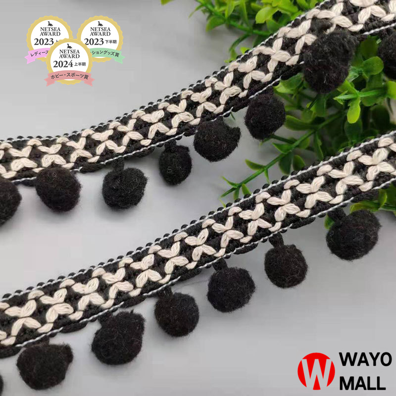 幅2.5cmレースリボン 手芸レース 裁縫 DIY ギフト包装 ハンドメイド資材 デコレーション用 ロリータ WAYOMALL | 卸売・ 問屋・仕入れの専門サイト【NETSEA】