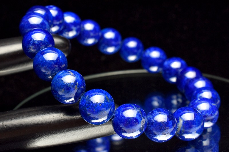 【1点物】天然無着色 ラピスラズリ 9.5mm ブレスレット _M7011 株式会社 SEKIKON | 卸売・ 問屋・仕入れの専門サイト【NETSEA】