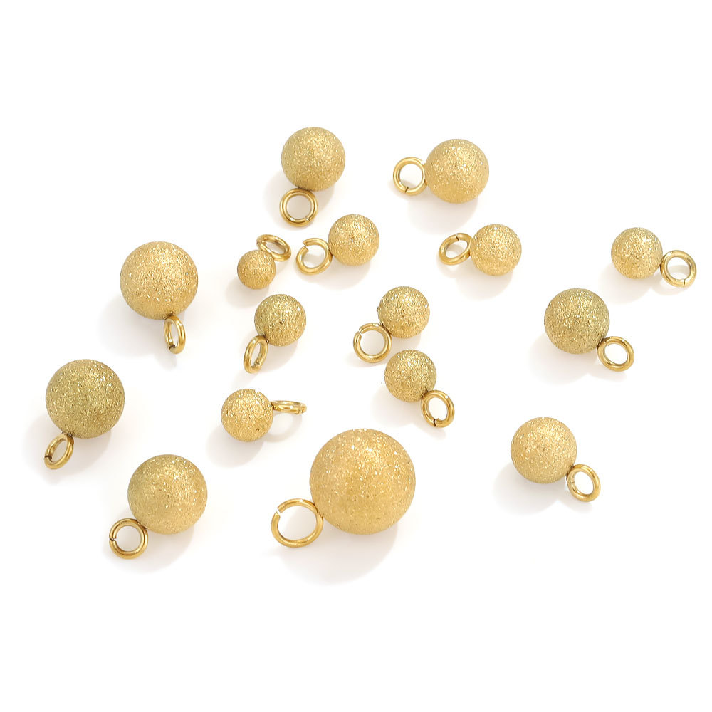 ステンレス吊り玉ペンダント 18k真空金色3mm | 卸売・ 問屋・仕入れの専門サイト【NETSEA】