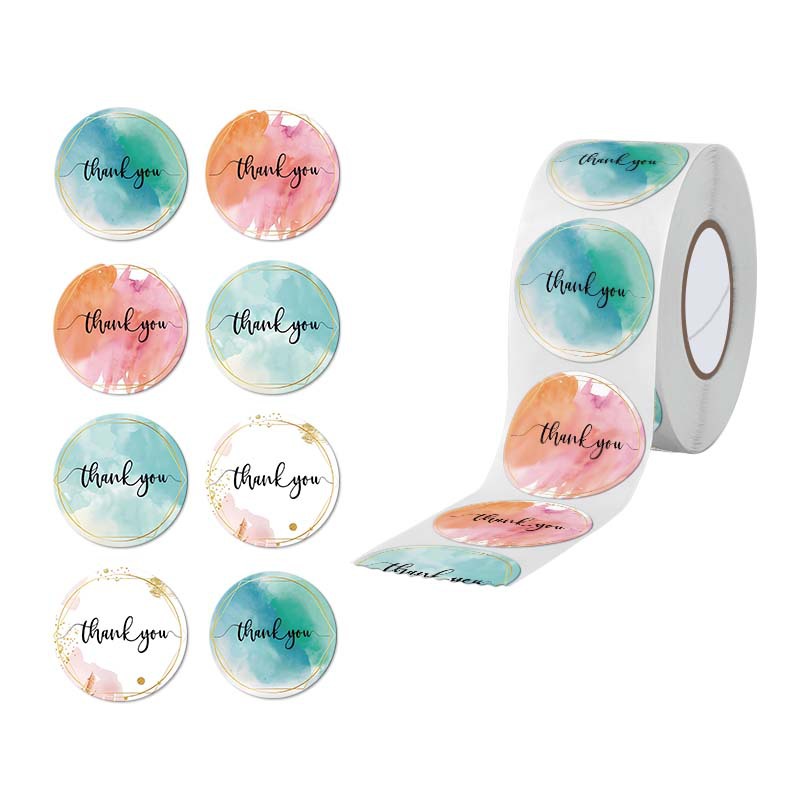 感謝シール封筒ギフトボックス結婚式飾りラベル 25mm 500枚/ロール | 卸売・ 問屋・仕入れの専門サイト【NETSEA】