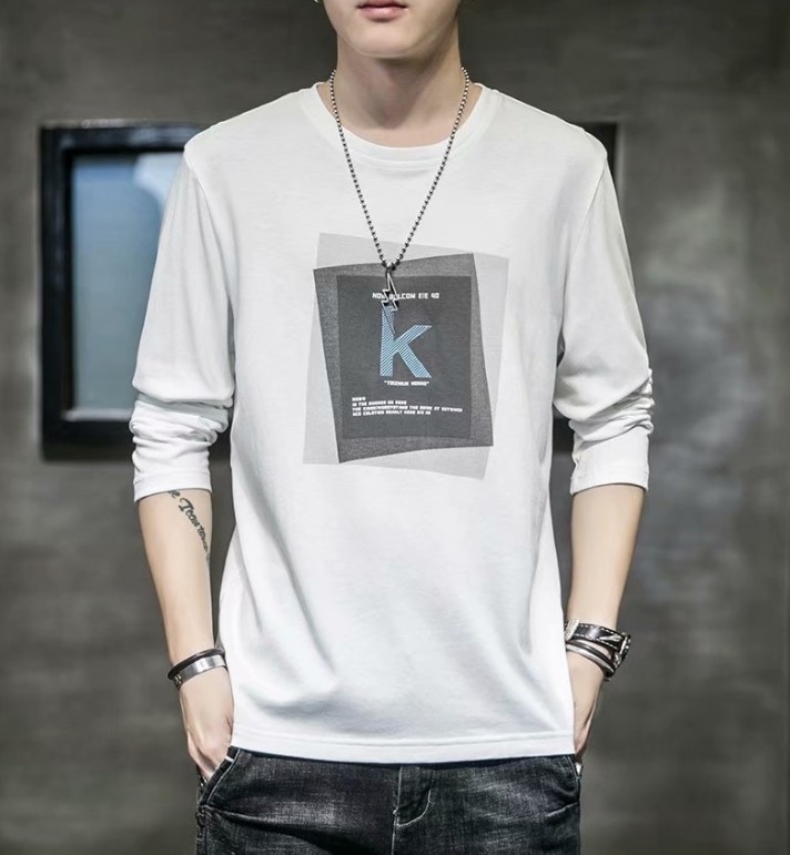 2025春秋メンズ服 シンプル おしゃれ 長袖Tシャツ トップス トレーナー インナーシャツ 3色展開[M~3XL] | 卸売・ 問屋・仕入れの専門サイト【NETSEA】