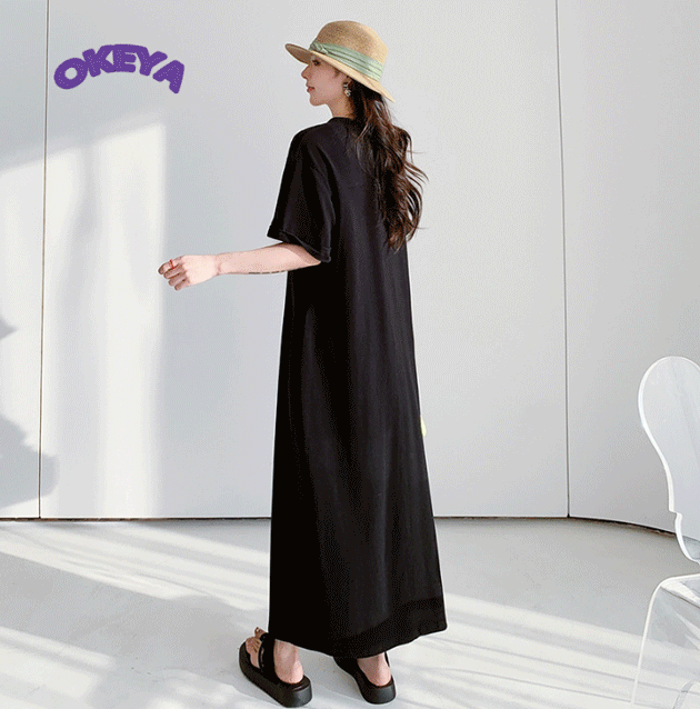 2025年夏新作 レディース服 ワンピース ロングワンピース vネック ファスナー カジュアル M#-4XL# | 卸売・ 問屋・仕入れの専門サイト【NETSEA】