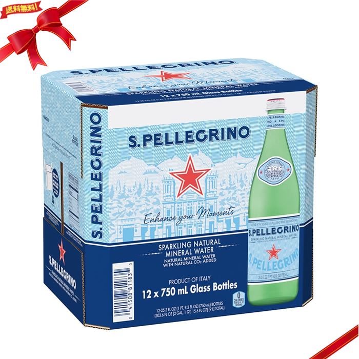 サンペレグリノ 炭酸水 750ml x 12本 ボトル瓶 | 卸売・ 問屋・仕入れの専門サイト【NETSEA】