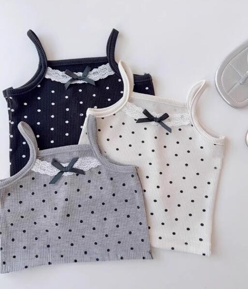 2025新作 キッズ服 BS トップスキャミソール ガーターシャツ 73-120CM 3色 | 卸売・ 問屋・仕入れの専門サイト【NETSEA】