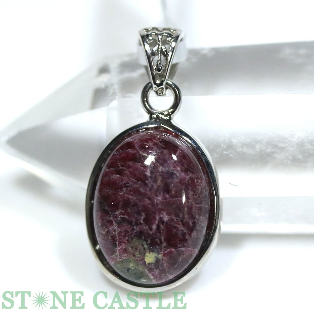 ☆一点物☆【ペンダントトップ】ユーディアライト オーバル型 No.18 | 卸売・ 問屋・仕入れの専門サイト【NETSEA】