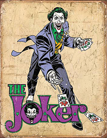 【初回送料無料】ティン サイン DC COMICS-THE JOKER DE-MS2090 | 卸売・ 問屋・仕入れの専門サイト【NETSEA】