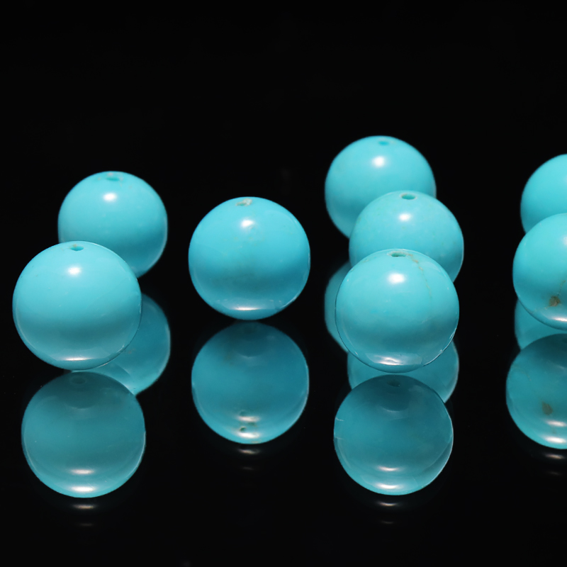 バラ石 スリーピングビューティターコイズ＜アメリカ産＞ 一粒売り 約8.5mm | 卸売・ 問屋・仕入れの専門サイト【NETSEA】