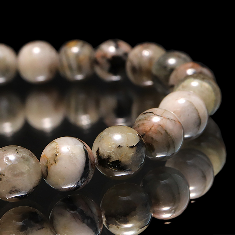 【一点物】ブレス フェナカイト＜ブラジル産＞ AAランク 丸 約8mm 証明書付き | 卸売・ 問屋・仕入れの専門サイト【NETSEA】