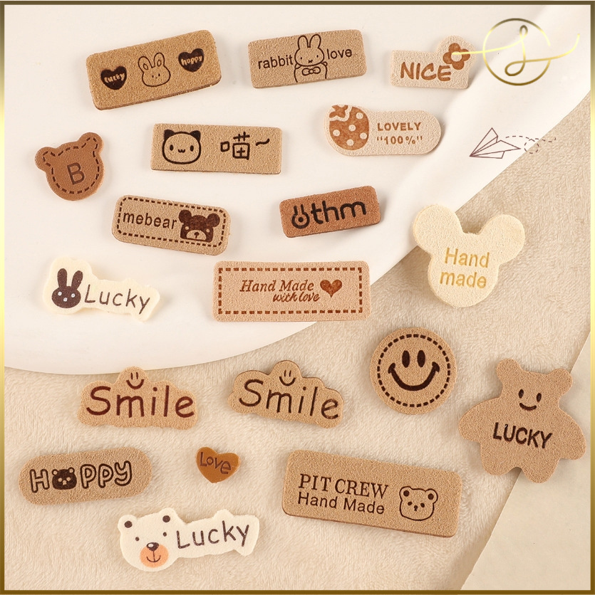 【19種】タグ スマイル くまさん うさぎ 洋服 ワッペン アップリケ ハンドメイド 装飾 | 卸売・ 問屋・仕入れの専門サイト【NETSEA】