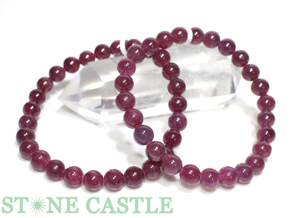 ☆高品質☆【ブレスレット】ルビー (最高級) (約7～7.5mm) | 卸売・ 問屋・仕入れの専門サイト【NETSEA】