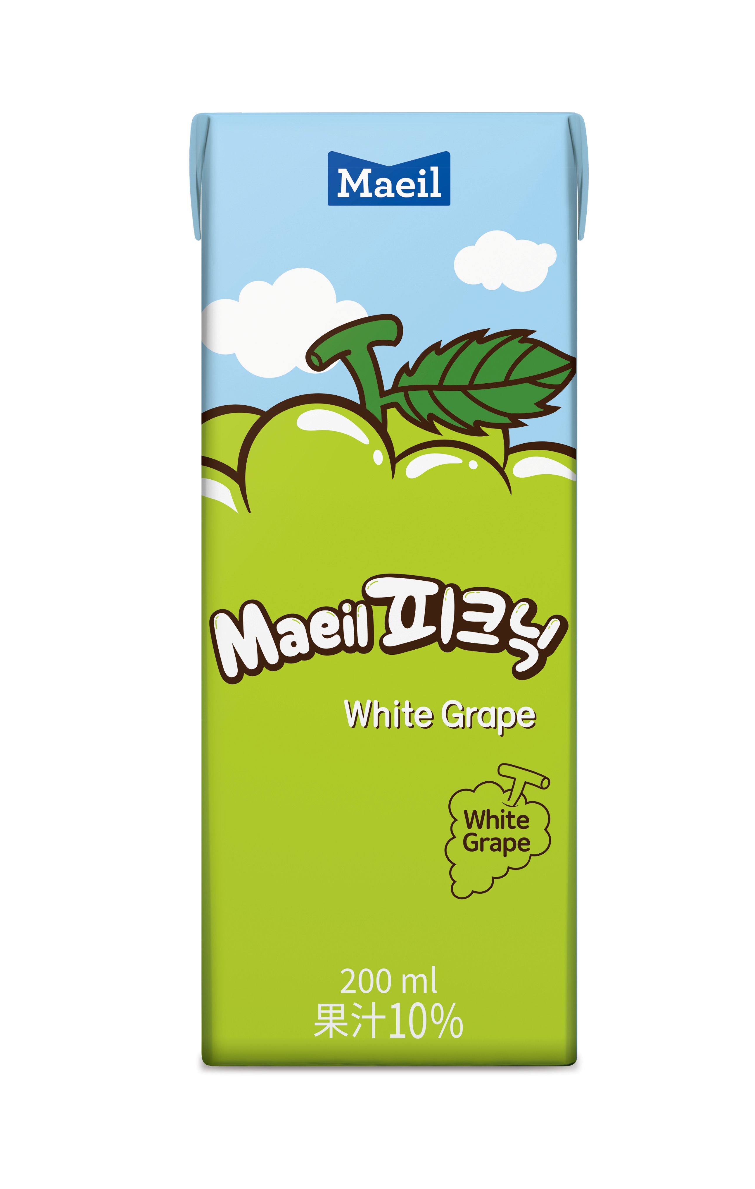 韓国 ジュース マエイルピクニック 白ぶどう味 200ml 紙パック | 卸売・ 問屋・仕入れの専門サイト【NETSEA】