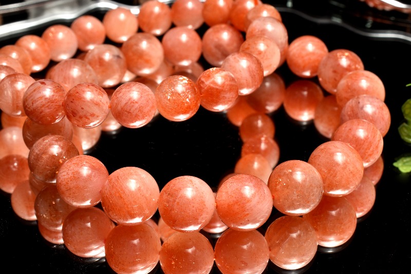 インド産 サンストーン 6.5mm ブレスレット 1個売り _BG5858-65 | 卸売・ 問屋・仕入れの専門サイト【NETSEA】