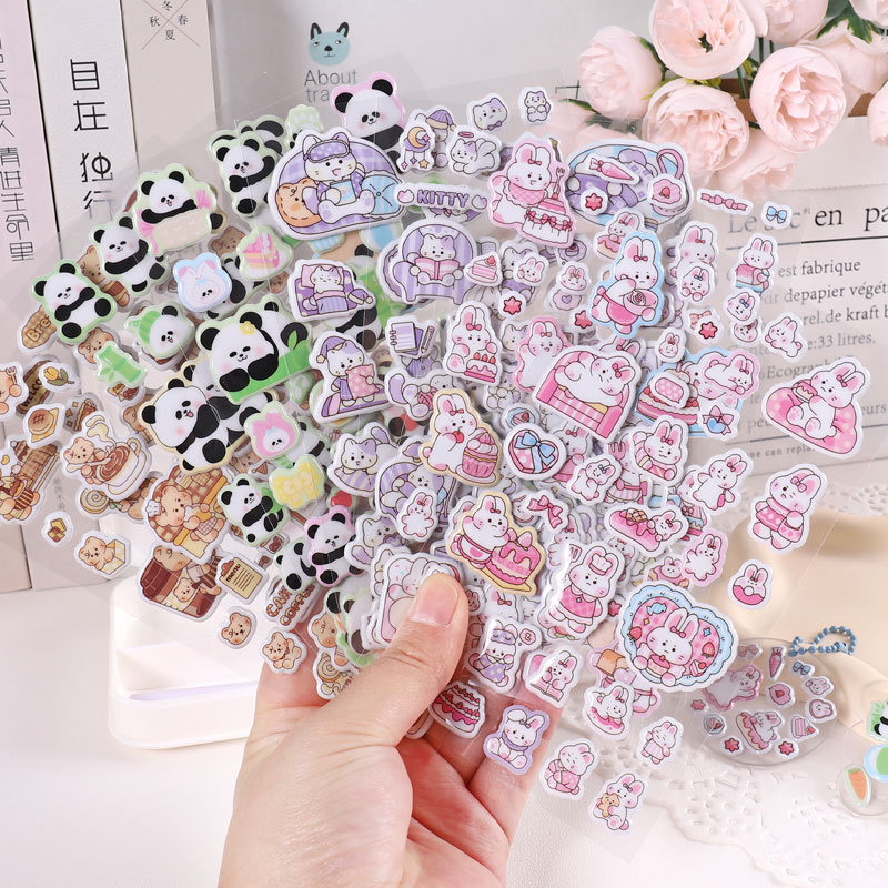 手作り DIY ぷくぷく ボンボンシール 3Dステッカー 立体ステッカー ぷっくりシール 粘着シール | 卸売・ 問屋・仕入れの専門サイト【NETSEA】