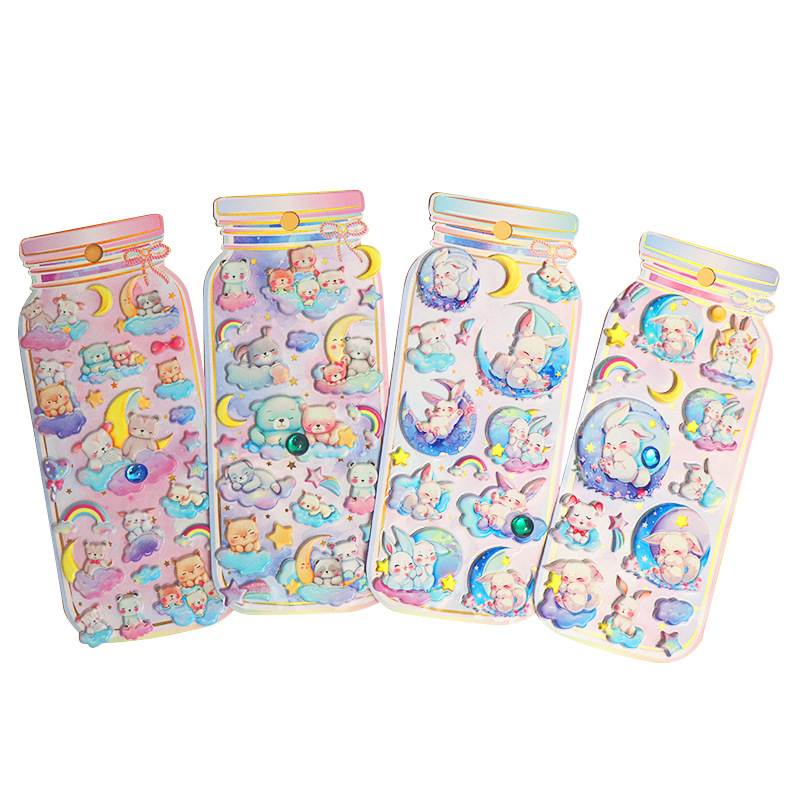 文房具 手帳素材 手芸DIY 手帳シール ステッカー 3Dシール 装飾シール 精美 ク リスタルの質感 | 卸売・ 問屋・仕入れの専門サイト【NETSEA】