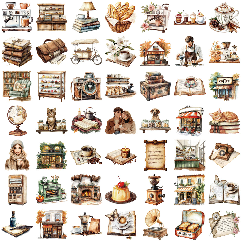 ★手帳素材 封口貼 粘着シール petステッカー★50枚入り | 卸売・ 問屋・仕入れの専門サイト【NETSEA】